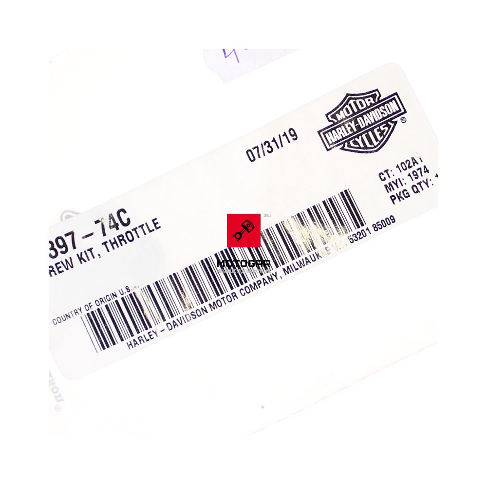 Pokrętło śruba regulacji gazu 56397-74C * | Motogar sklep